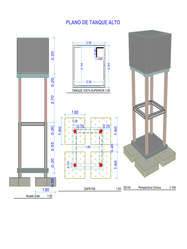 Plano de Tanque | PDF