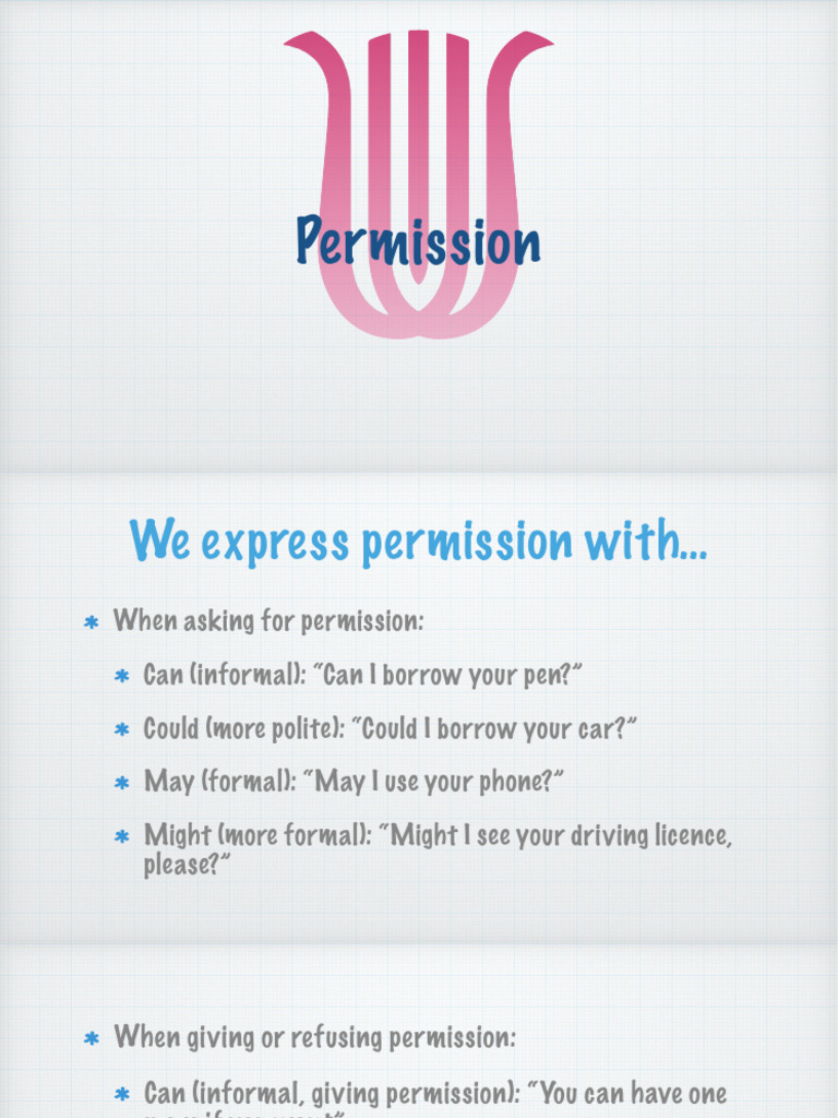 Permission, Requests, Offers and Suggestions | PDF