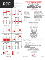 2025 2026 All Elem Reg SS Calendar | PDF | Entertainment Events ...