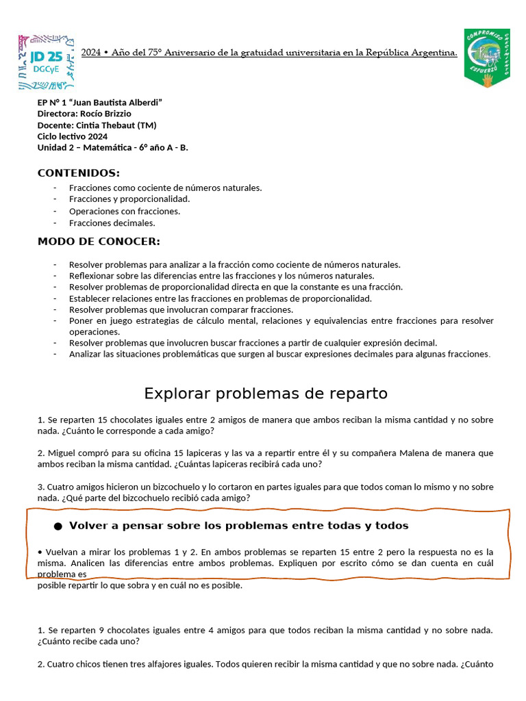 Sec 2 Mate | PDF | División (Matemáticas) | Números