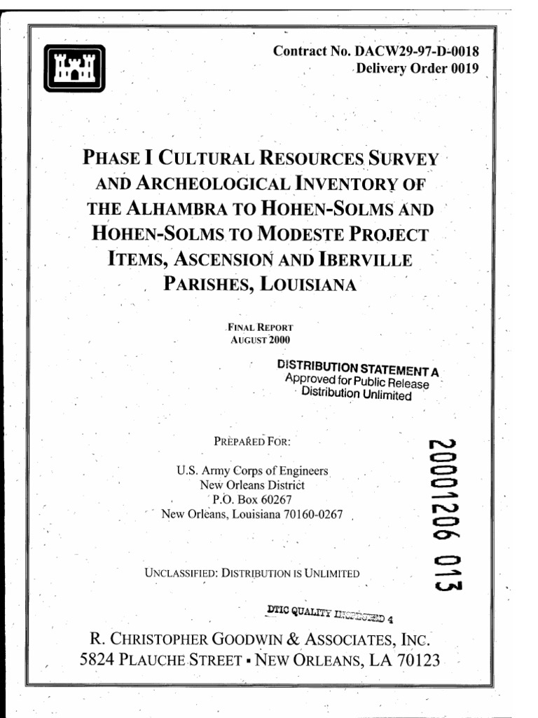 Ada 385149 | PDF | Pottery | Louisiana