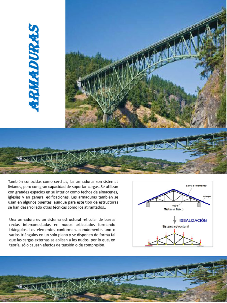Ingeniería de Armaduras Estructurales | PDF | Braguero | Ingeniería ...