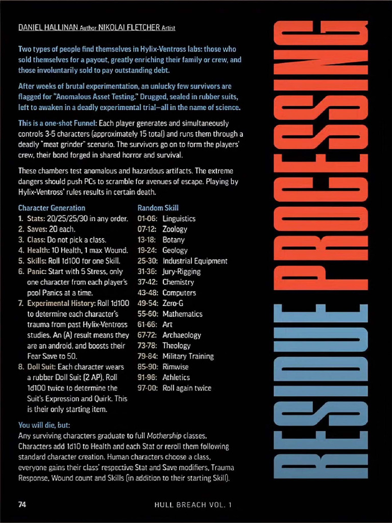 Residue Processing | PDF