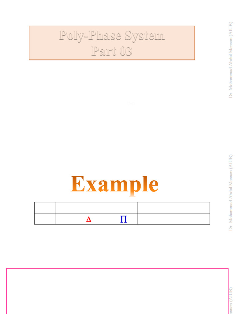 F03 Polyphase Part 03 | PDF | Electrical Impedance | Ac Power