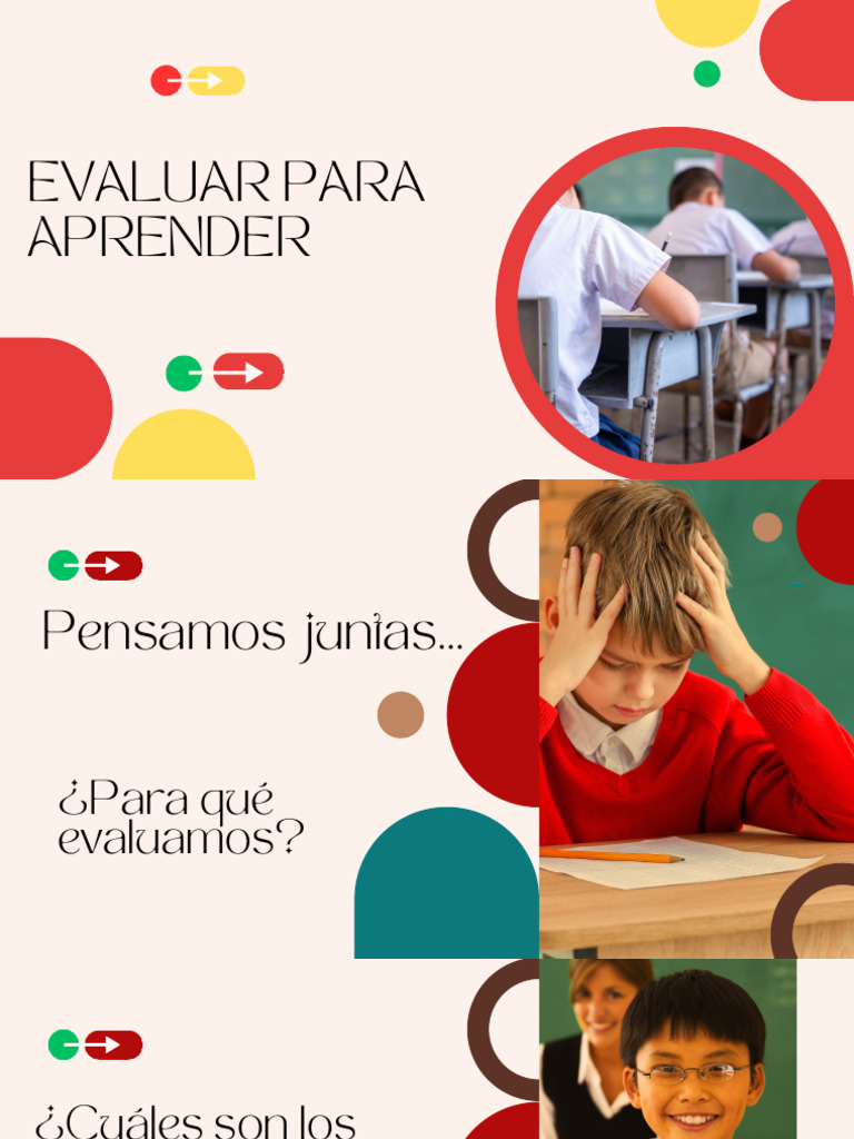 Evaluar para Aprender | PDF | Evaluación | Cognición