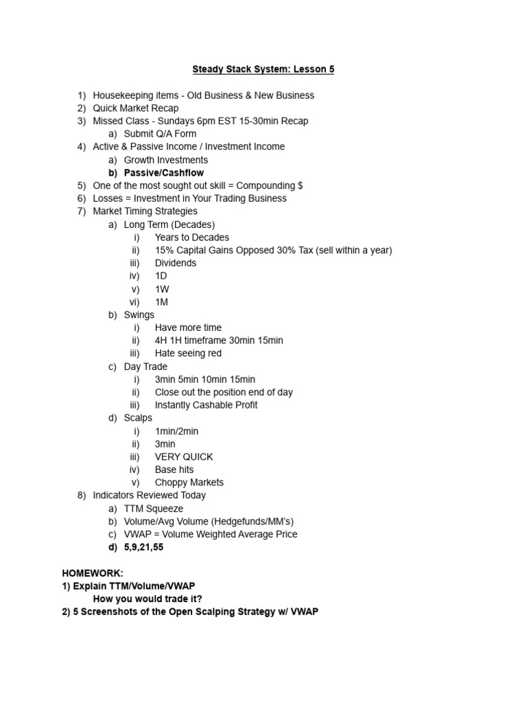 S1 Session 5 Lesson Plan | PDF