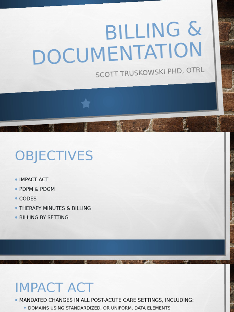 Billing & Documentation, PT 2 BB | PDF | Medical Diagnosis | Health Care