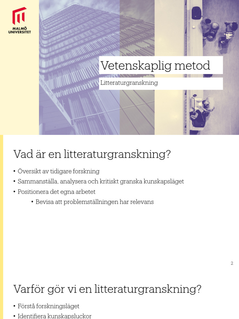 EK170A VT25 Litteraturgranskning | PDF