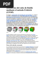Resolución Del Cubo de Rubik Triangular | PDF