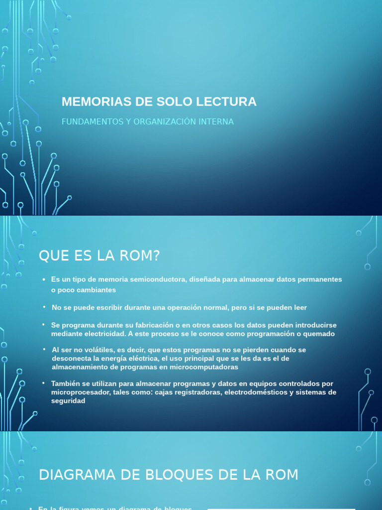 Memorias de Solo Lectura | PDF