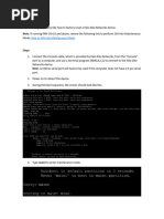 Factory Reset Palo Alto | PDF | Booting | Command Line Interface
