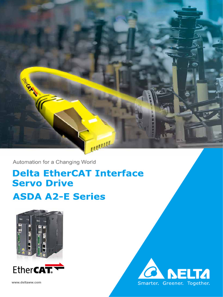 ASDA-A2-E Series - Servo System With EtherCat | PDF | Telecommunications Engineering ...