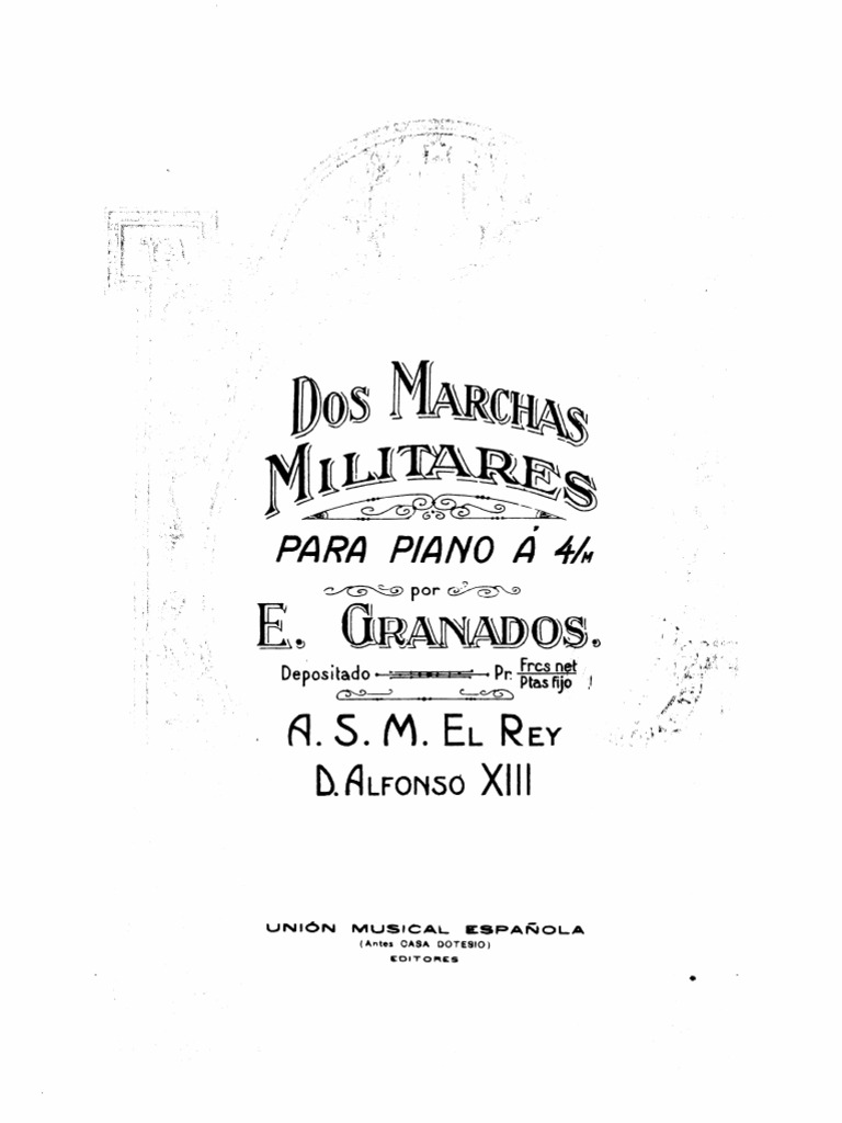 2 Marchas Militares Complete Score | PDF