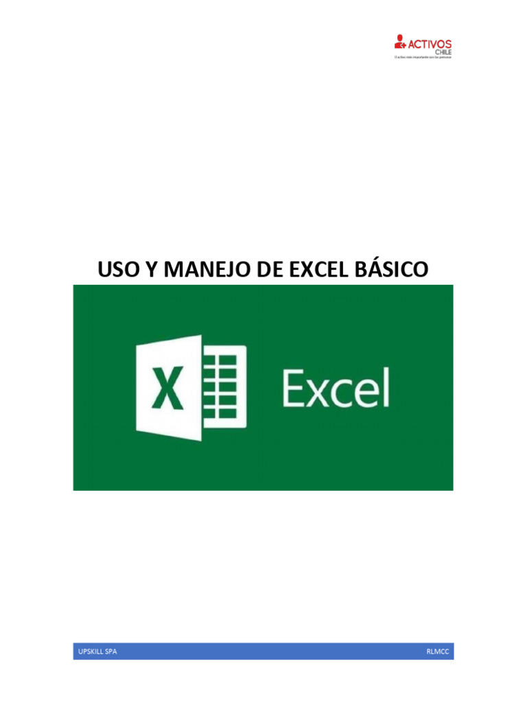 Funciones y Uso Básico de Excel | PDF | Microsoft Excel | Hoja de cálculo