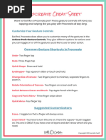 Cricut Design Space Keyboard Shortcuts | PDF | Keyboard Shortcut ...
