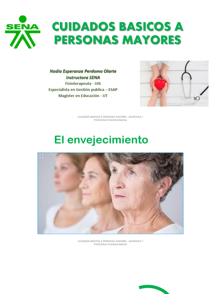 2 Cuidados Basicos A Personas Mayores | PDF | Anatomía | Cuerpo humano