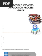 National N Diploma Application Guide | PDF | Vocational Education | Diploma