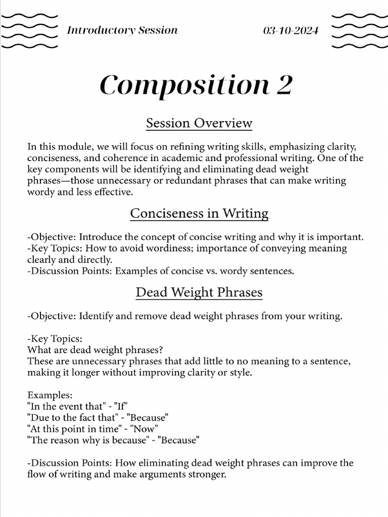 Introductory Session | PDF