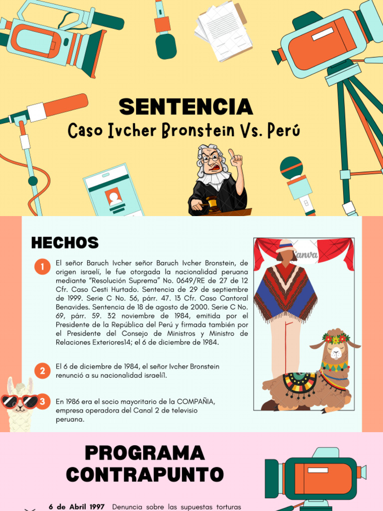 SENTENCIA Caso Ivcher Bronstein vs. Perú | PDF