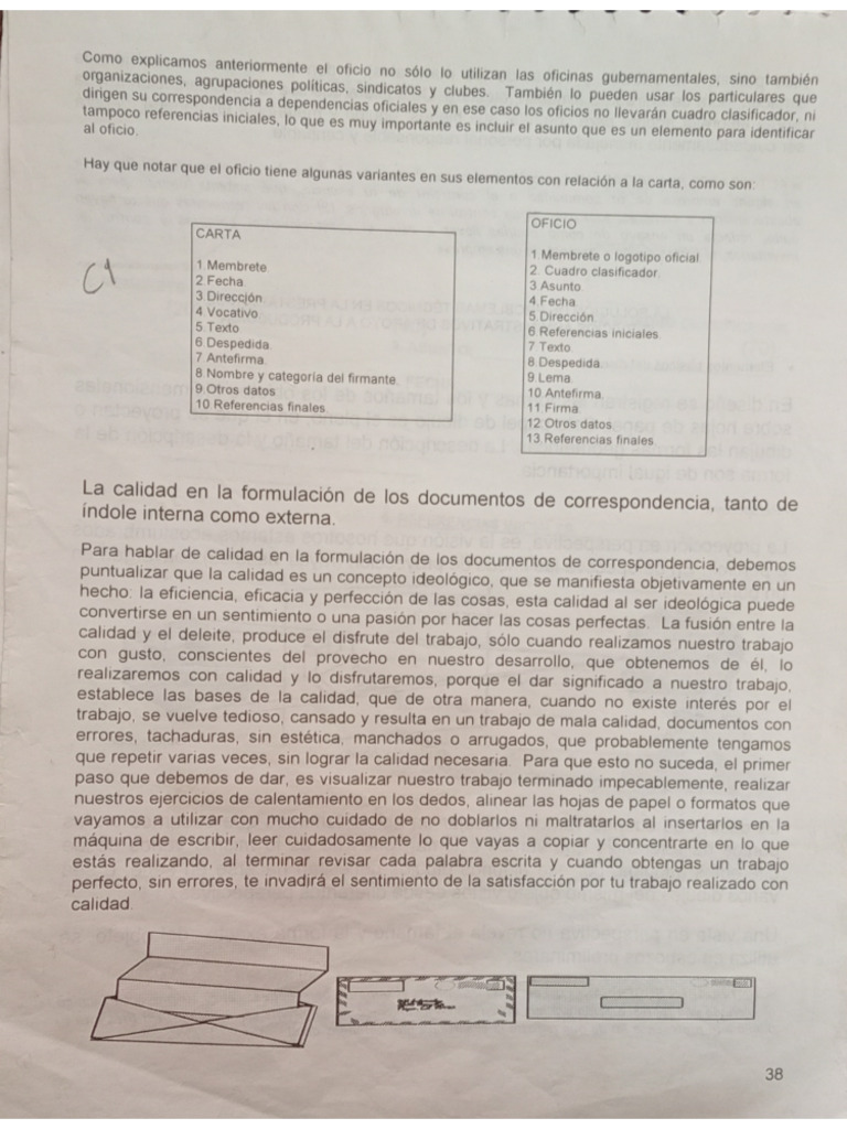 Carta U Oficio | PDF