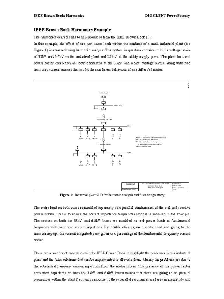 IEEE Brownbook - Harmonics | PDF