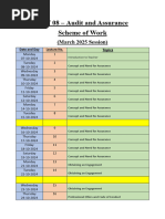 ACCA EXAM 2025 Time Schedule | PDF