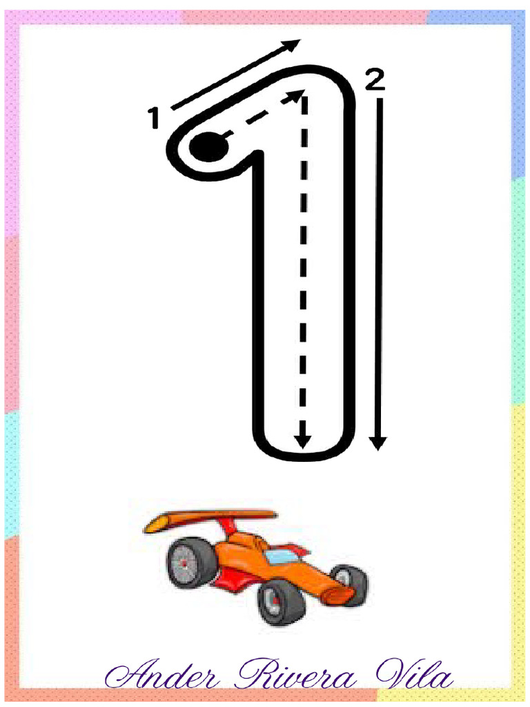 Trazos de Numeros | PDF