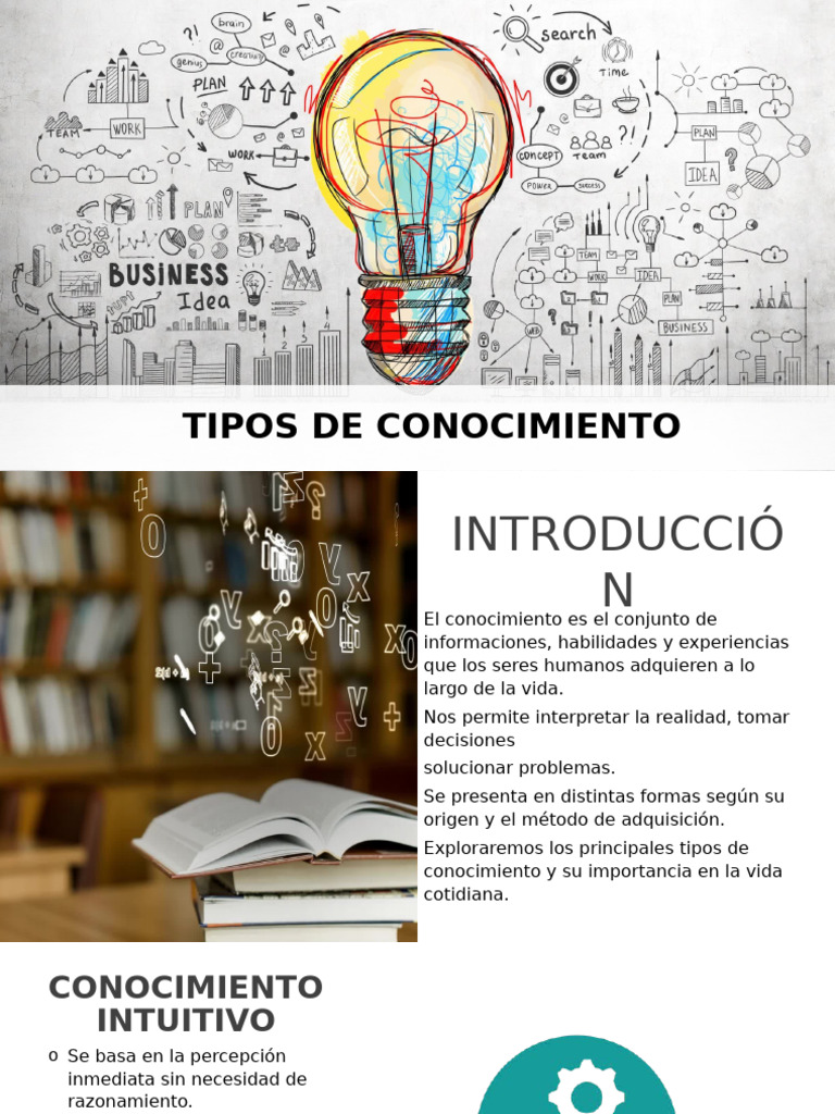 Tipos de Conocimiento | PDF | Conocimiento | Método científico