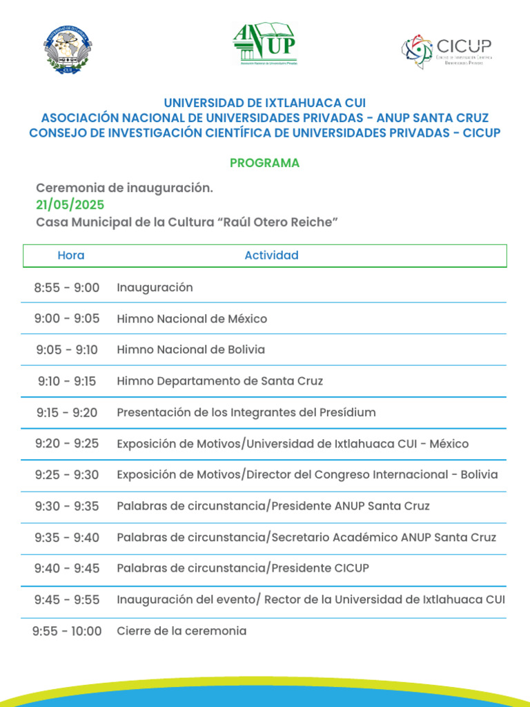 Programa Congreso Internacional | PDF | Enfermedades y trastornos | Enfermedades y trastornos ...