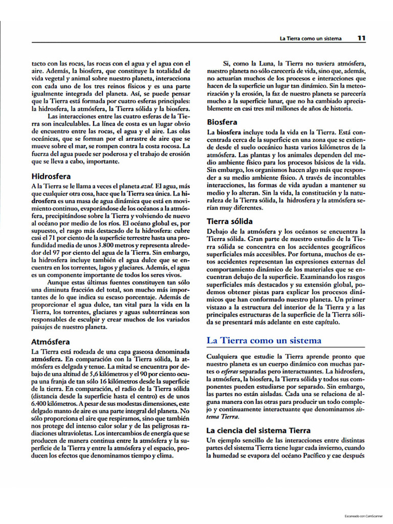 La Geosfera y Su Dinámica | PDF