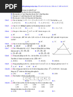 BỘ ĐỀ ÔN THI GK1 TOÁN 10 FORM 2025 | PDF