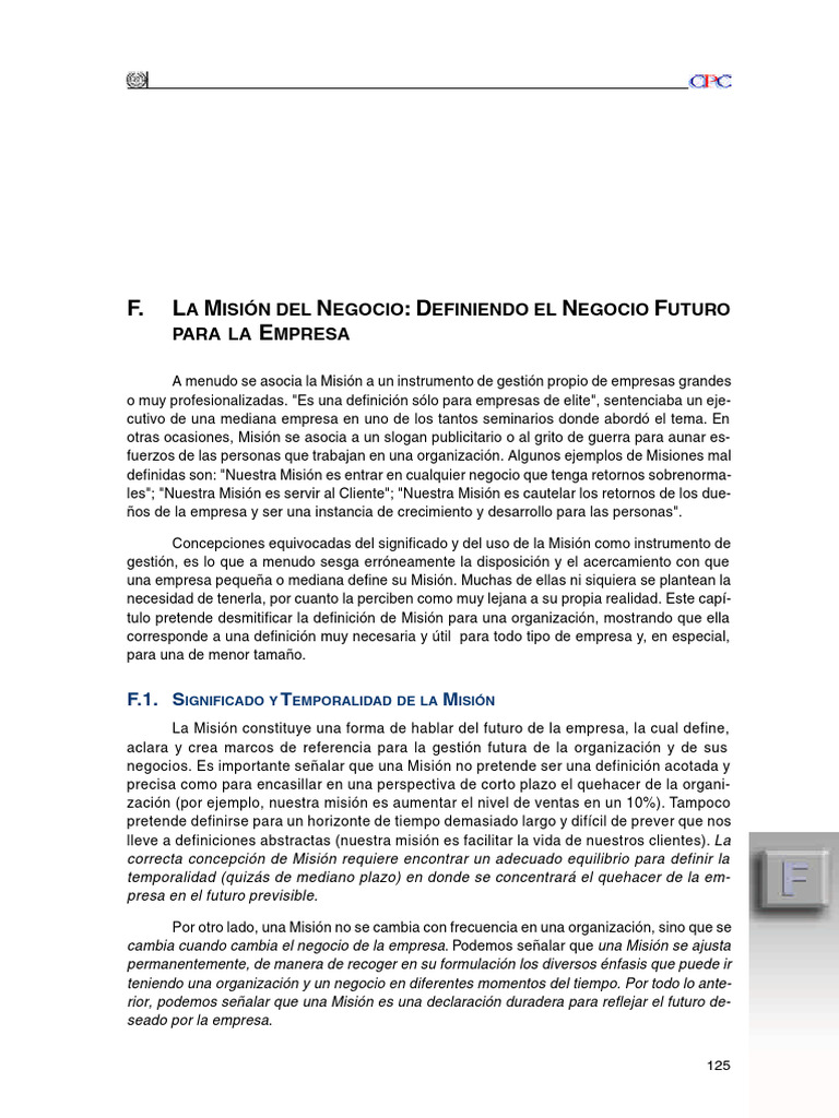 Art. DEFINIENDO EL NEGOCIO | PDF | Business | Gestión estratégica