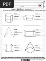 Face - Aresta e Vertice-4ºano | PDF