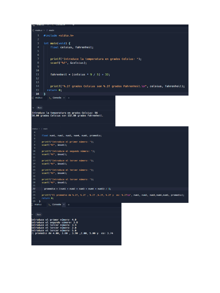 Trabajo en Clase de Programacion | PDF