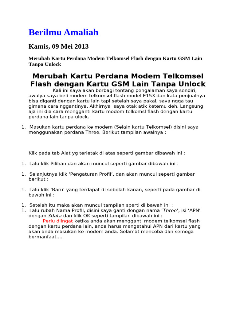 Berilmu Amaliah | PDF