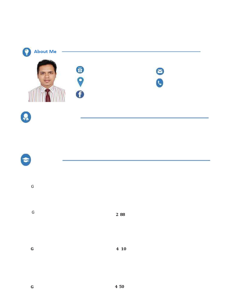 Resume of Shipon Baraik | PDF | Bangladesh