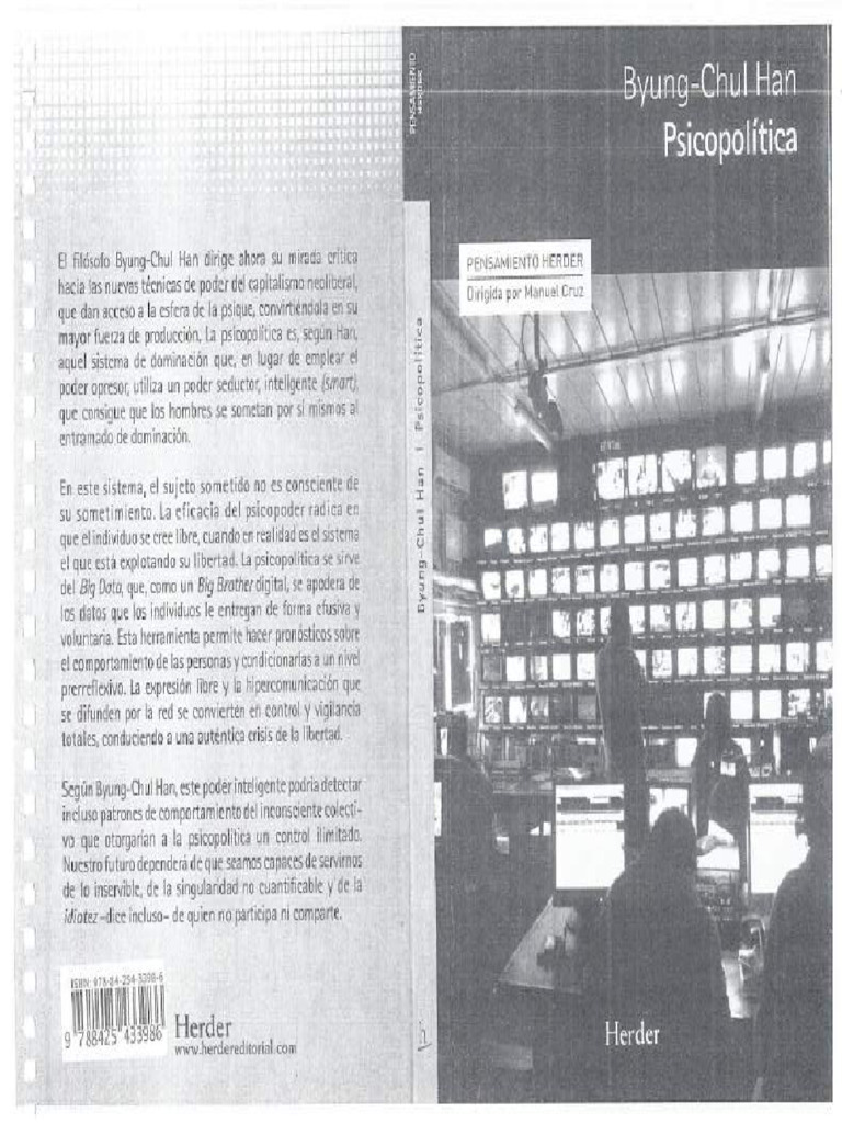 Byung Chul Han - Psicopolitica | PDF
