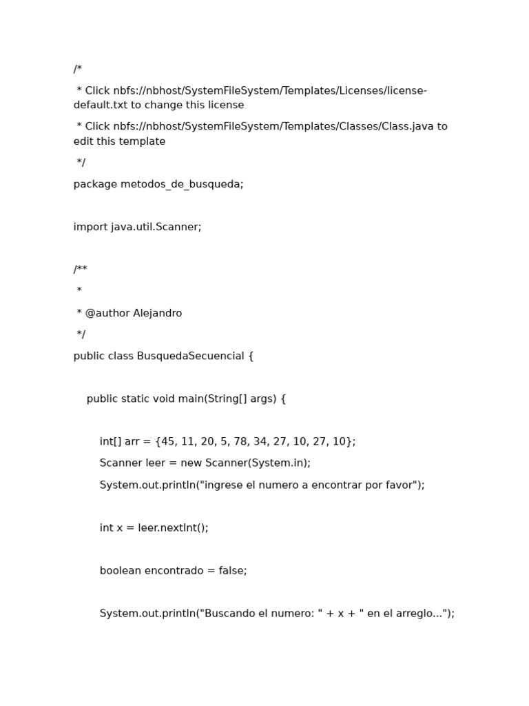 Busqueda Binaria | PDF