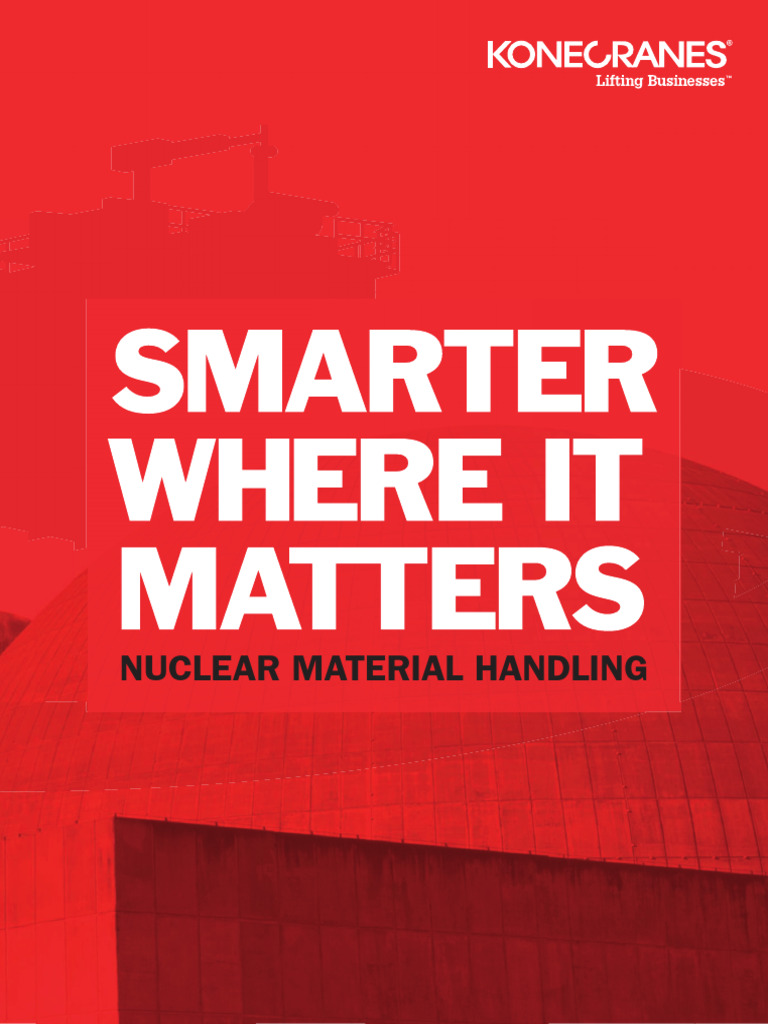 Expert Nuclear Material Handling Solutions | PDF | Crane (Machine ...