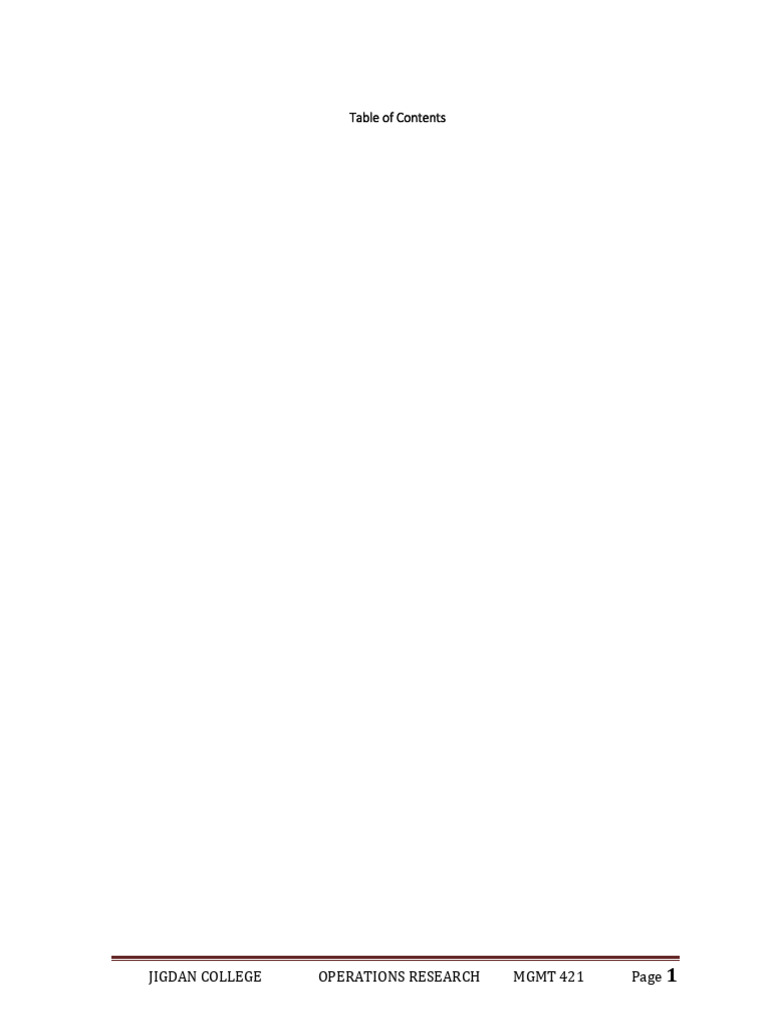 Operations Research | PDF | Mathematical Optimization | Operations Research