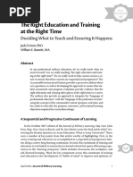 Program of Instruction (POI) | PDF