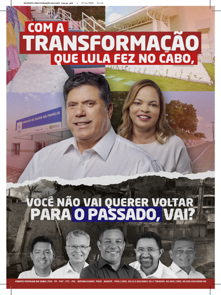 Panfleto 2020 | PDF