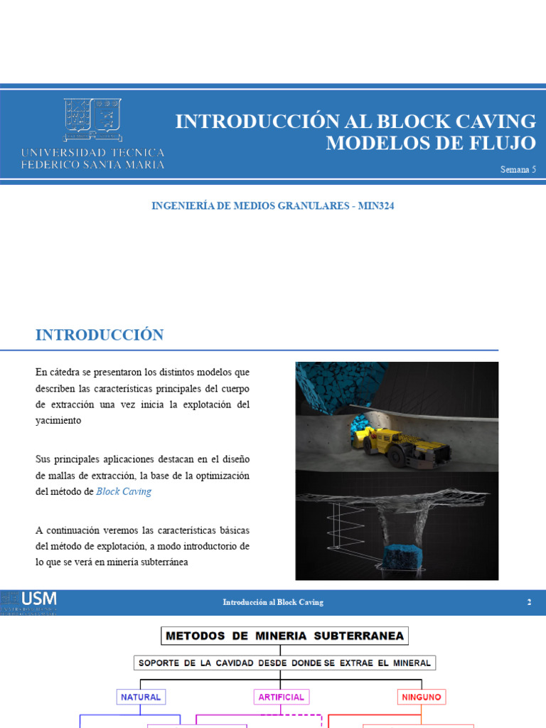 MIN324 Semana5 | PDF | Minería