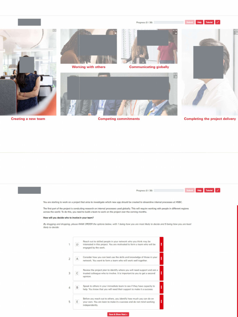 2023 Hsbc 第1轮 Oia 第2套 (含答案) | PDF