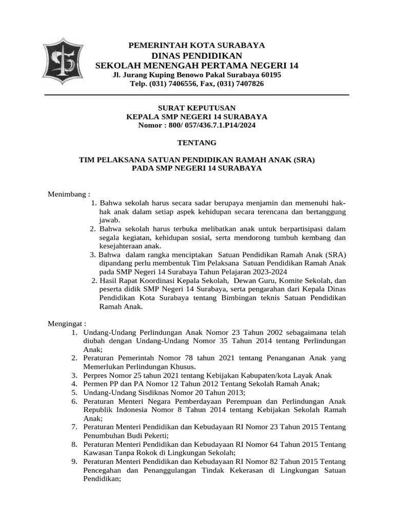 SK - Tim - Sra - 2023-2024 Fix | PDF