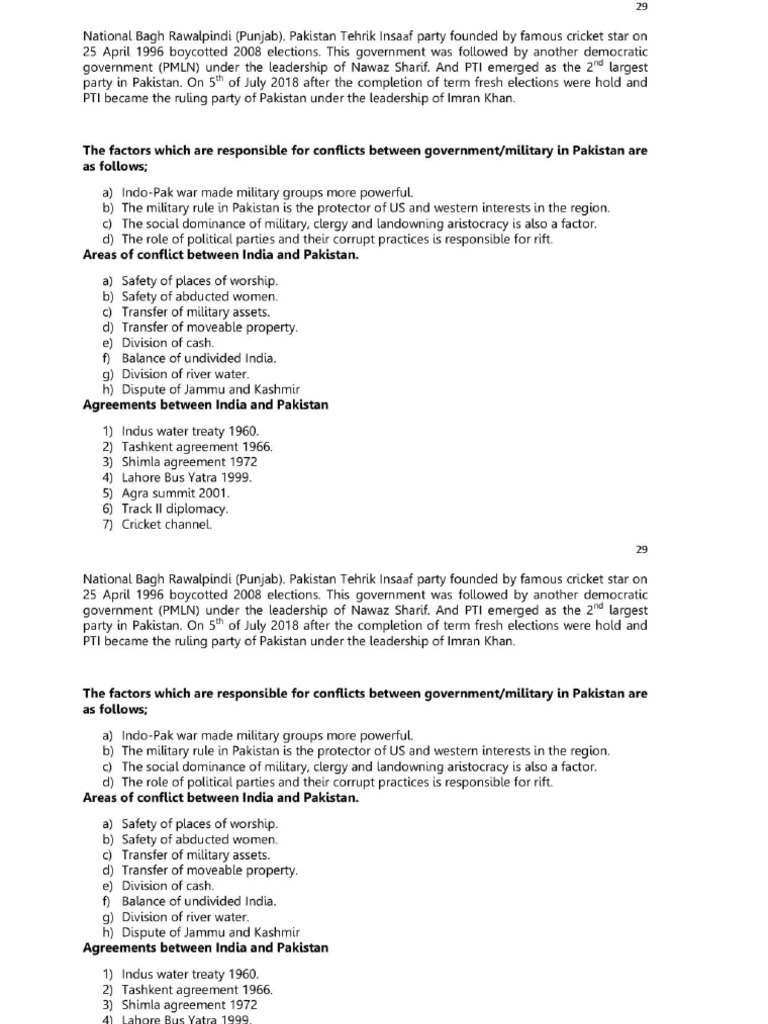 Political science class 12th notes | PDF