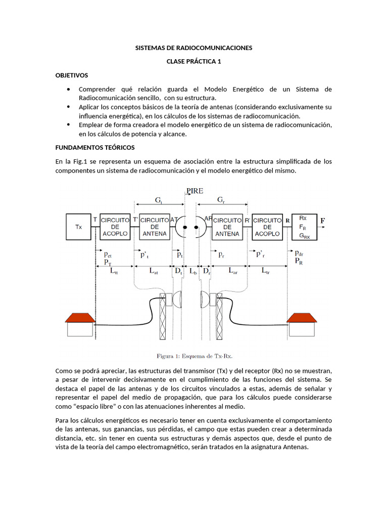 Sistemas de Radiocomunicaciones Cp. 1 | PDF | Antena (Radio) | Radio