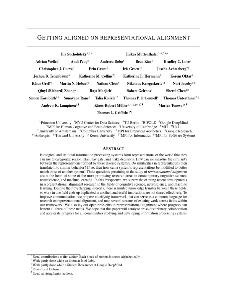 Alignment Aligned | PDF | Cognitive Science | Machine Learning