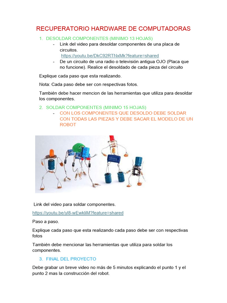 Recuperatorio HWC | PDF