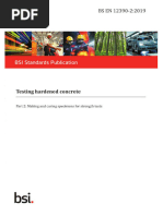 BS en 12390-1 - 2021 | PDF | Engineering Tolerance | Concrete